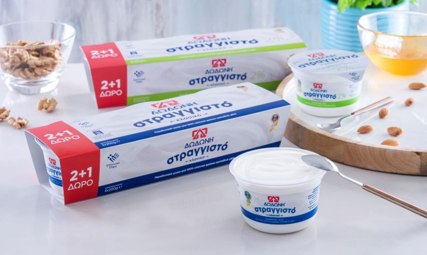 Tο στραγγιστό γιαούρτι ΔΩΔΩΝΗ Κλασικό σε νέα συσκευασία | Economistas.gr